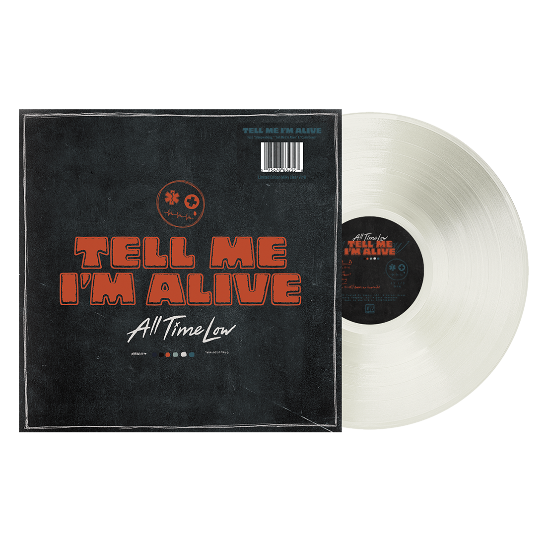 Tell Me I’m Alive Milky Clear Vinyl – Fueled By Ramen